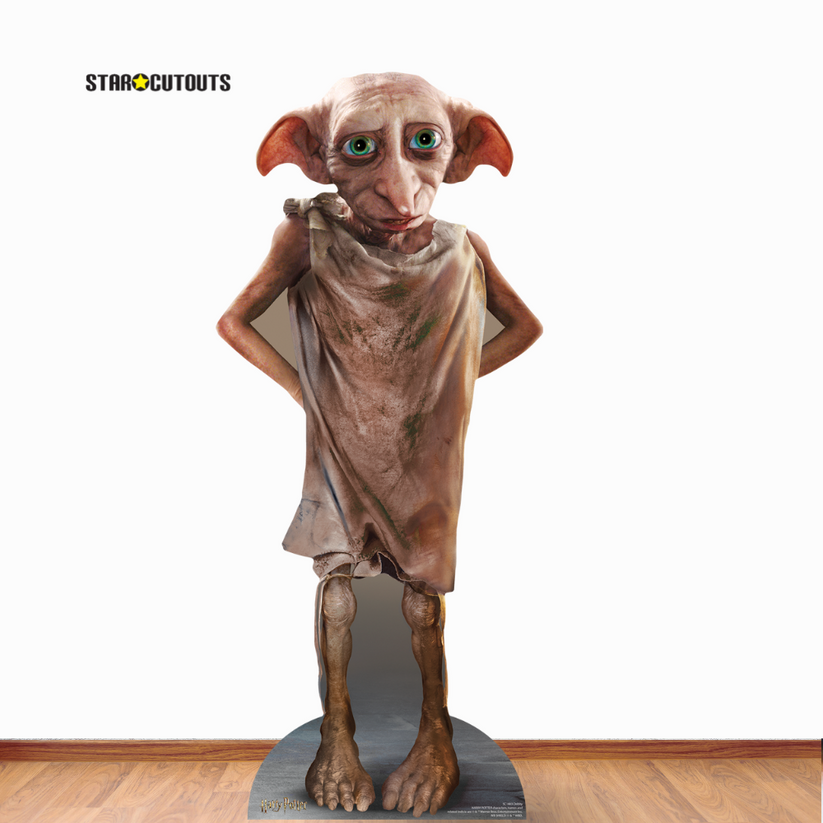 Dobby Cardboard Cutout Lifesize 98cm Tall – mycardboardcutout