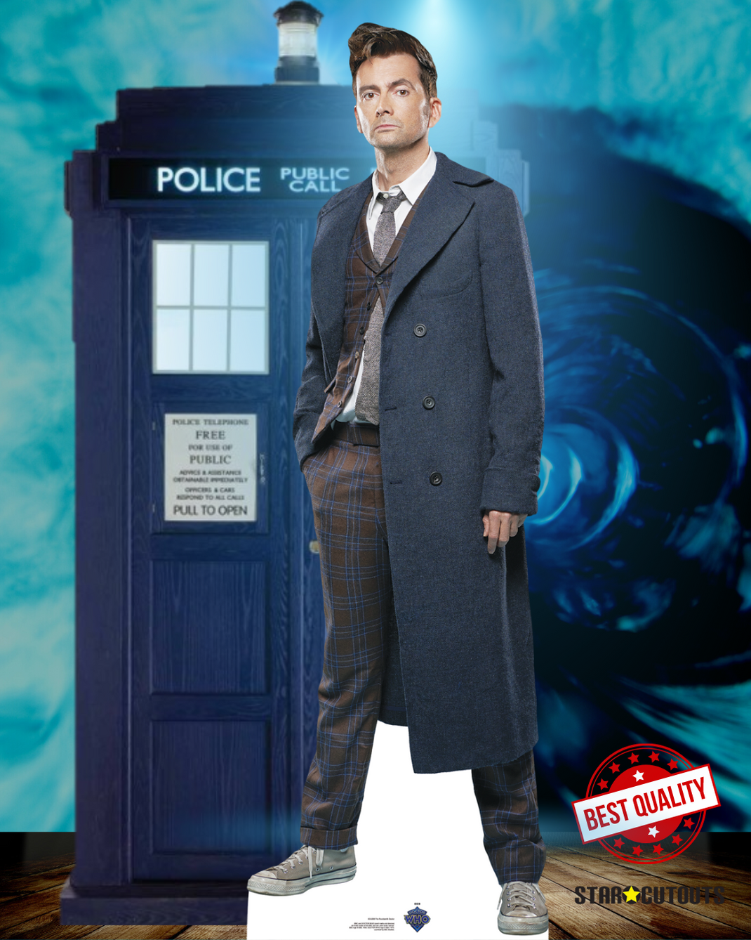 SC1188 Doctor Who The Tardis 2/3 LIFE SIZE Cardboard Cutout ...