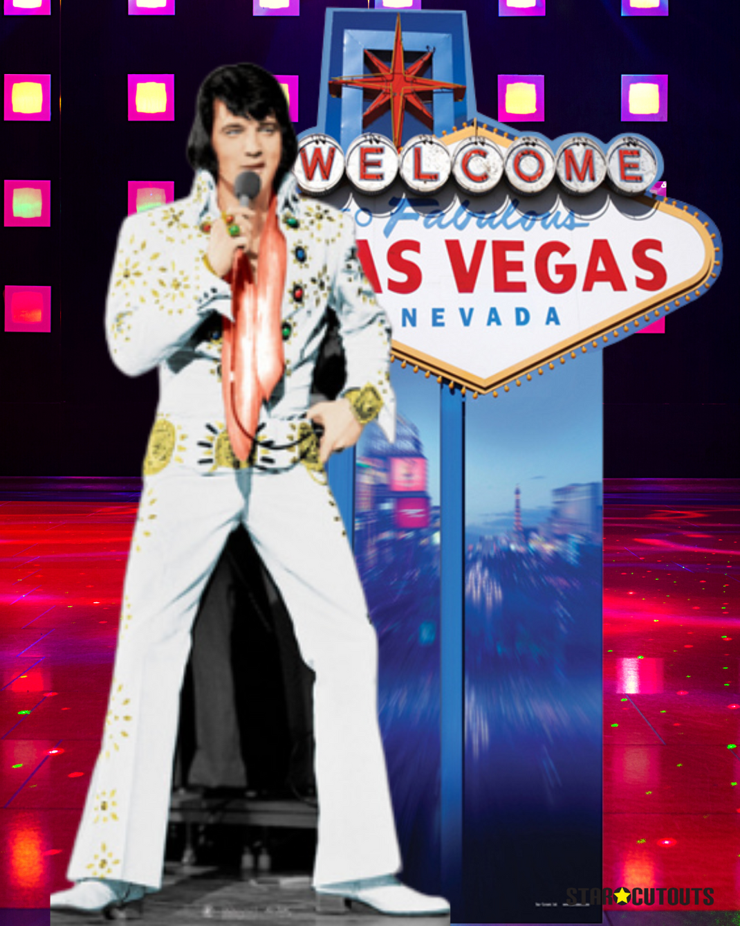 Elvis Stand In Hug Elvis Cardboard Cutout – mycardboardcutout