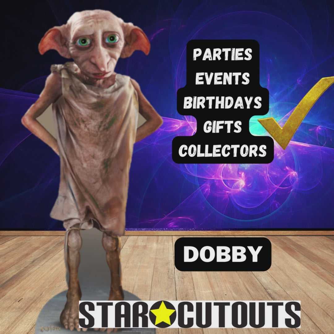 Dobby Cardboard Cutout Lifesize 98cm Tall – mycardboardcutout