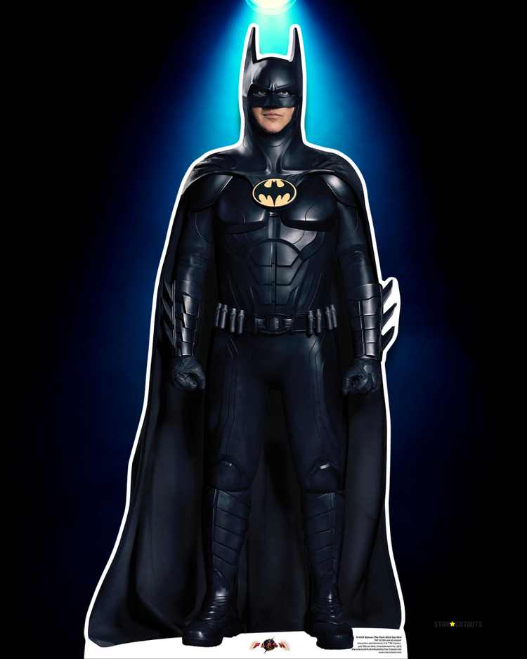 Small Batman Comic Book Style Star Mini Cardboard Cutout ...