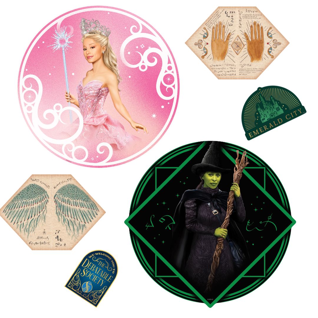 RD007 Wicked Witches Movie Room & Party Decoration Pack Cardboard Cut ...