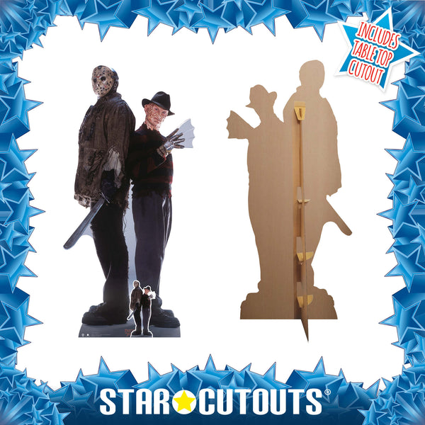 Freddy vs Jason Double Cardboard Cutout Lifesize – mycardboardcutout