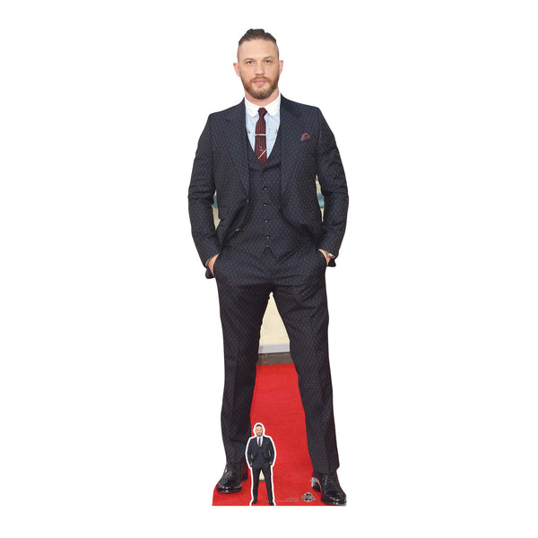 Tom Hardy Smart Suit Cardboard Cutout – mycardboardcutout