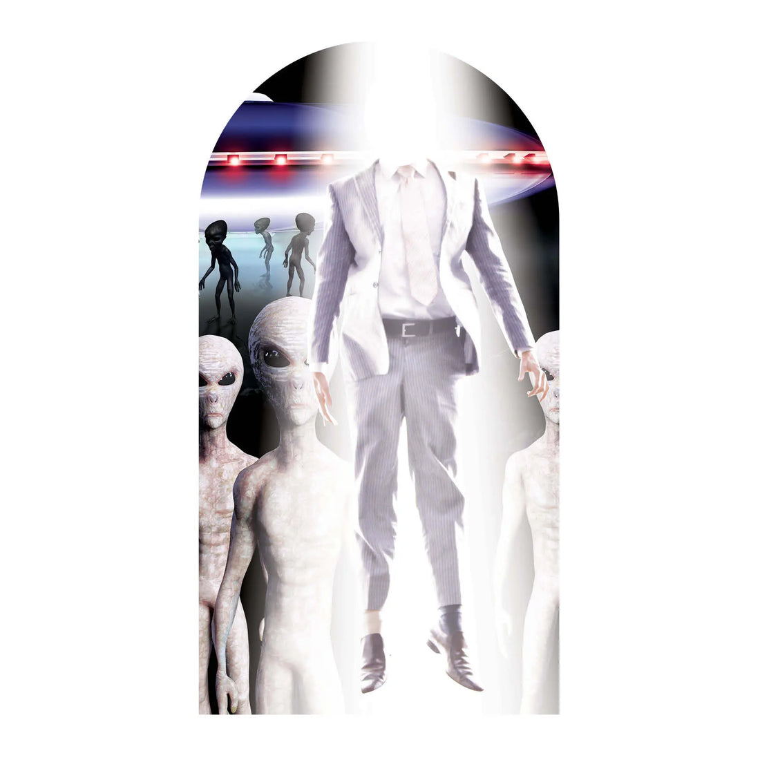 Tall Alien Abduction Lifesize Stand In Cutout – mycardboardcutout
