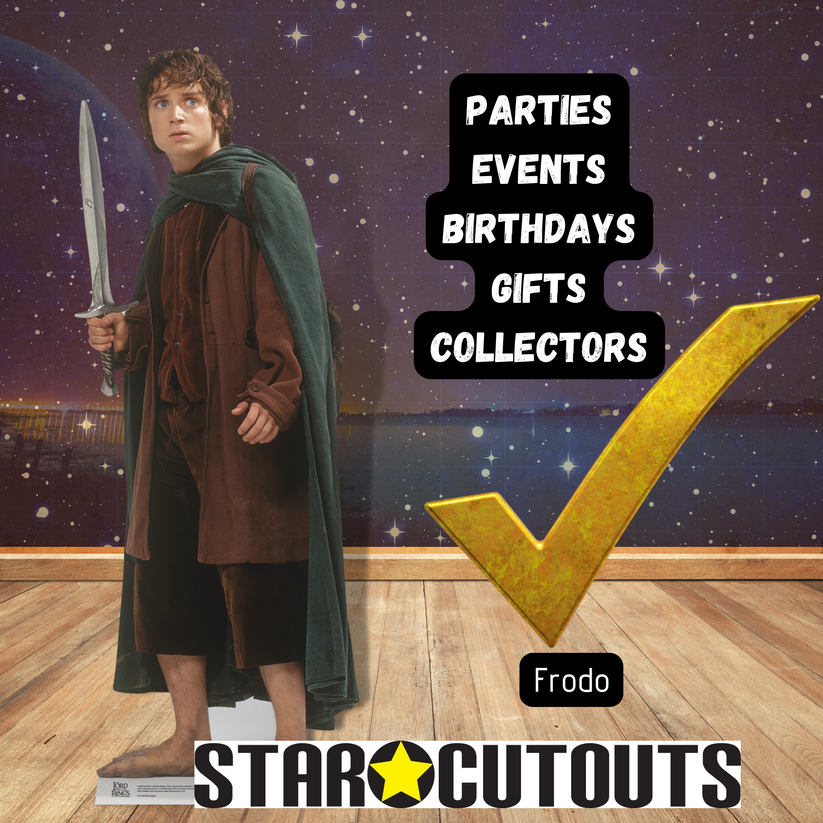 Frodo Baggins The Lord of the Rings Cardboard Cutout Lifesize ...