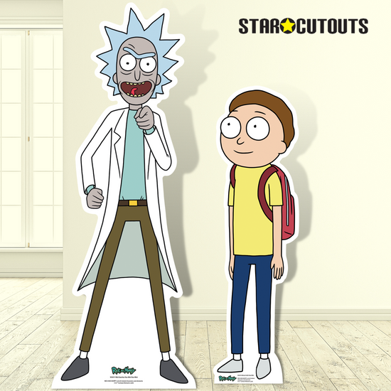 Rick Sanchez Small - Rick and Morty Star Mini Cardboard Cutout ...